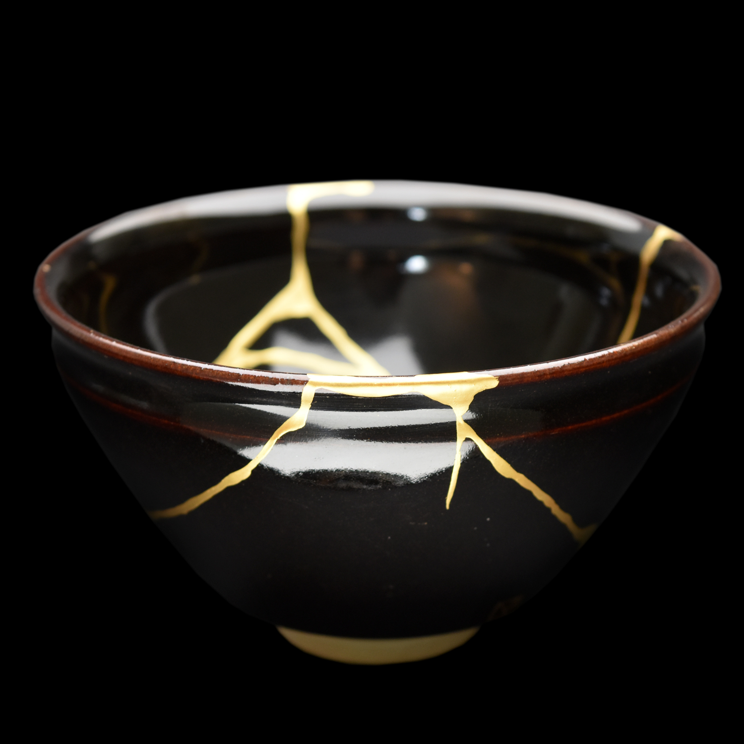 tenmoku noir 2022 LD | Kintsugi by Myriam GREFF